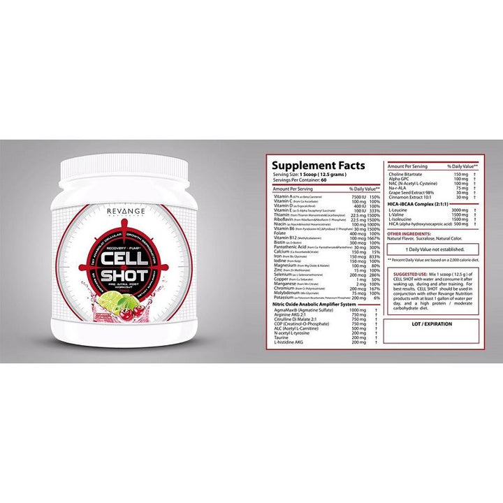 Revenge Nutrition - Cell Shot 375g – Vedic Solutions